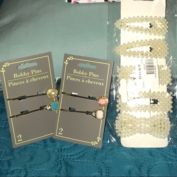 Pink Magnolia | Accessories | New Barrettes In A Keepsake Purse Box ...